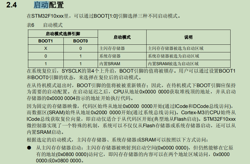 STM32单片机的启动模式 三种BOOT模式介绍_单片机boot是什么-CSDN博客