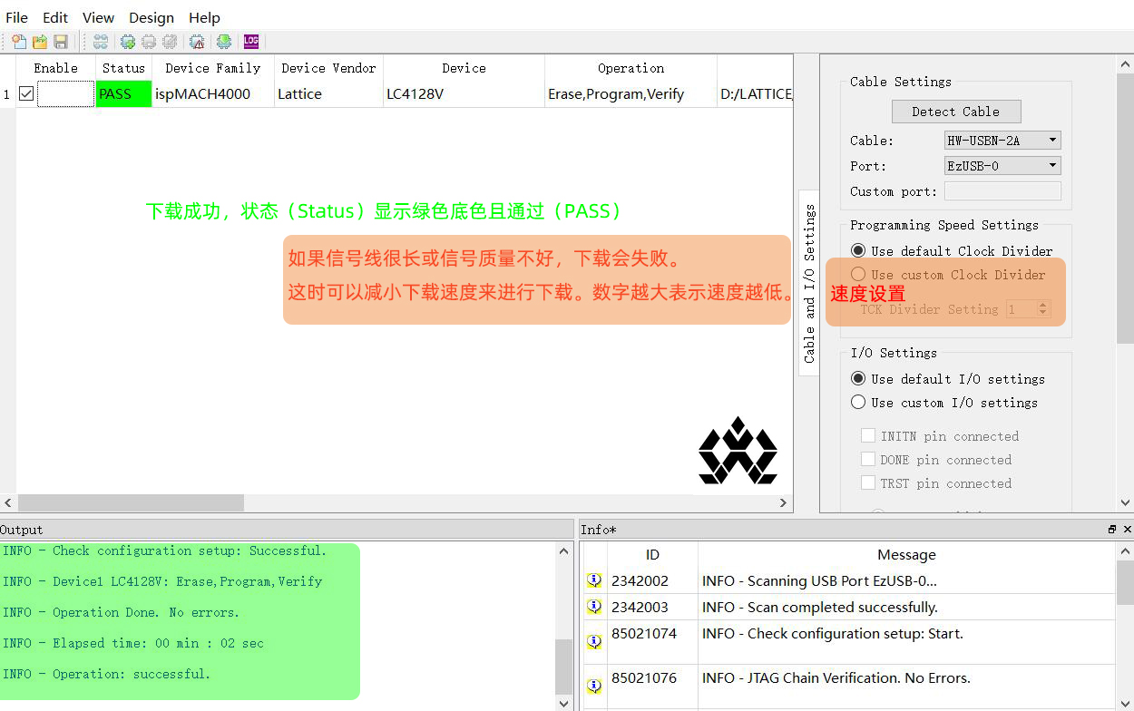 LATTICE下载器hw-usbn-2A 2B软件下载驱动安装diamond和ISPVM下载详细使用说明_lattice ispvm和diamond-CSDN博客