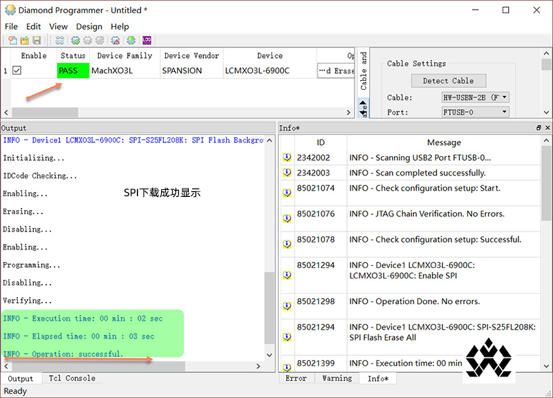 LATTICE下载器hw-usbn-2A 2B软件下载驱动安装diamond和ISPVM下载详细使用说明_lattice ispvm和diamond-CSDN博客