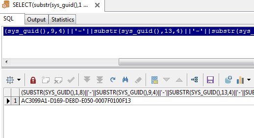 oracle 生成 32 位字符串唯一ID sys_guid()_orcale的sql获取32位唯一值-CSDN博客