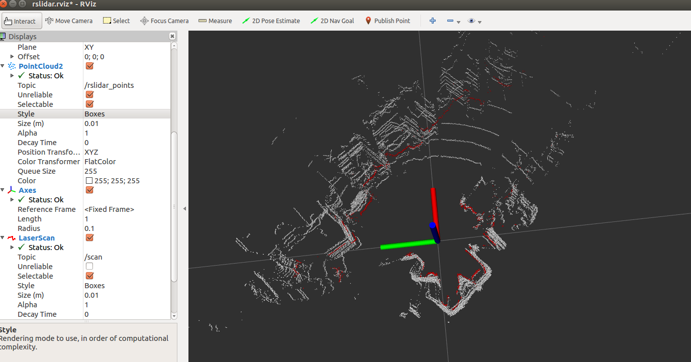 robosense16 点云信息转2D雷达信息 pointcloud_to_laserscan包的配置和测试_robosense 2d-CSDN博客