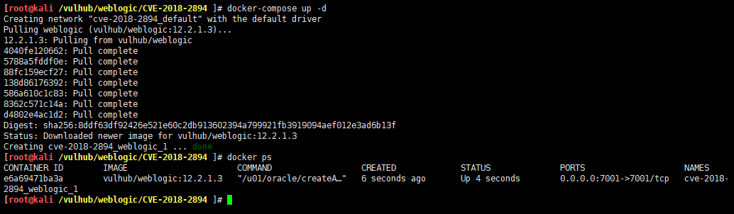 Weblogic任意文件上传(CVE-2018-2894)的漏洞复现-CSDN博客