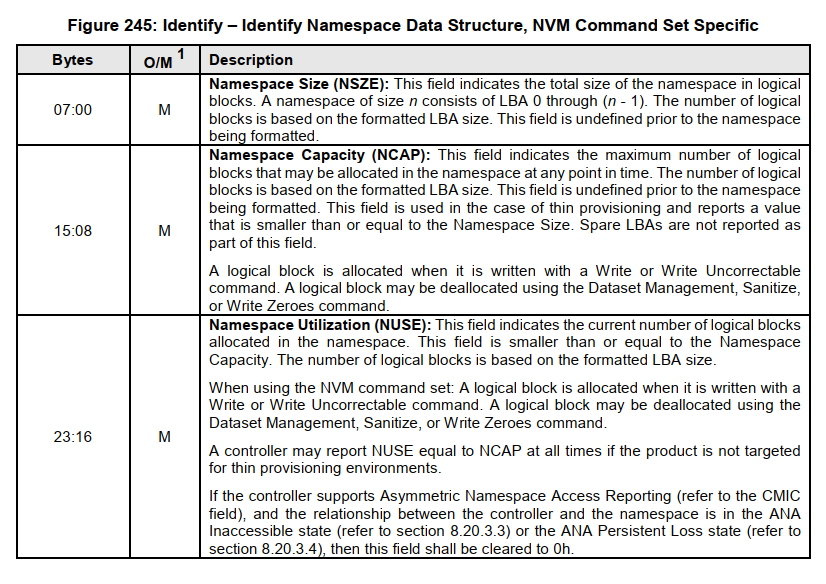 NVMe1.4 Admin Command学习（1）-- format & identify_admin command学习(1 ...