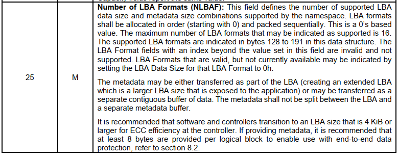 NVMe1.4 Admin Command学习（1）-- format & identify_admin command学习(1)-- format & identify-CSDN博客