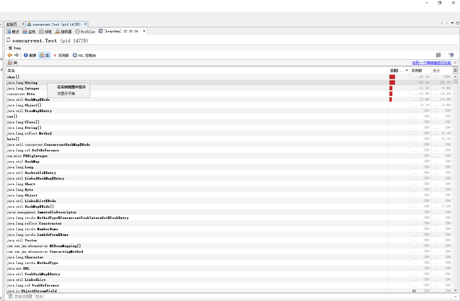 jvisualvm内存泄漏排查_jvisualvm查看类引用关系-CSDN博客