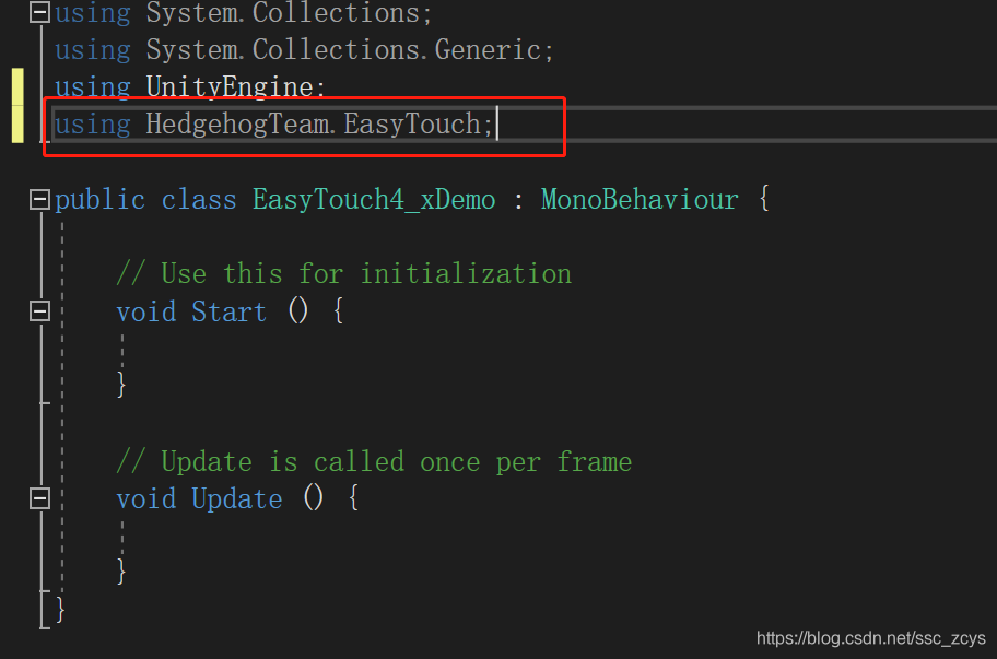 Unityeasytouchunity Easytouch Csdn博客