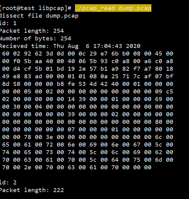 libpcap使用_使用libpcap抓取网卡数据 csdn-CSDN博客