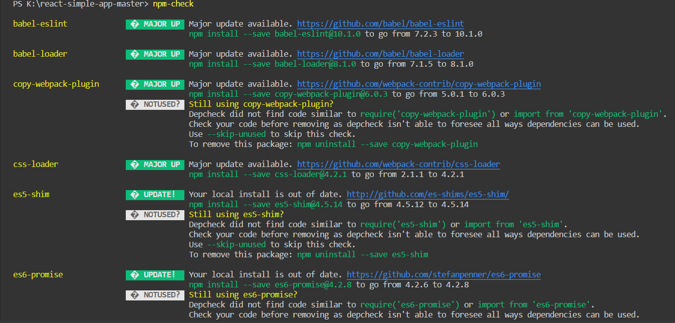 node_modules中依赖的版本更新_解决nodemodule 的包版本依赖 同一版本升级-CSDN博客