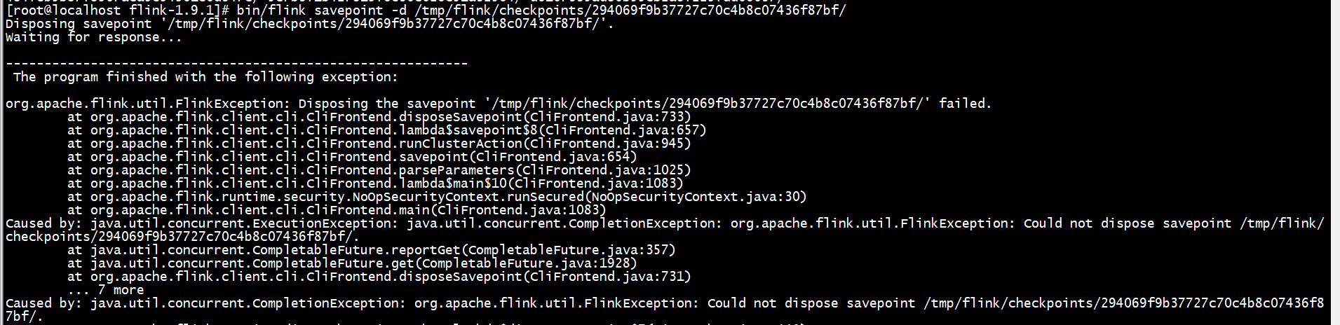 Flink-使用checkpoint和savepoint进行快照恢复_if you want to allow to skip this, you can set the-CSDN博客
