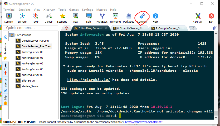 MOBAXTERM Common Setup Modify Copy Paste Set Turn on Hold SSH Connection Settings - Programmer ...