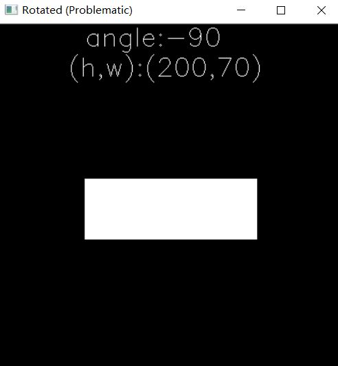 Opencv Minarearect角度 Csdn博客 
