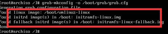 当你的Arch Linux安装完成，重启后发现进入grub＞界面时_arch安装完卡grub-CSDN博客