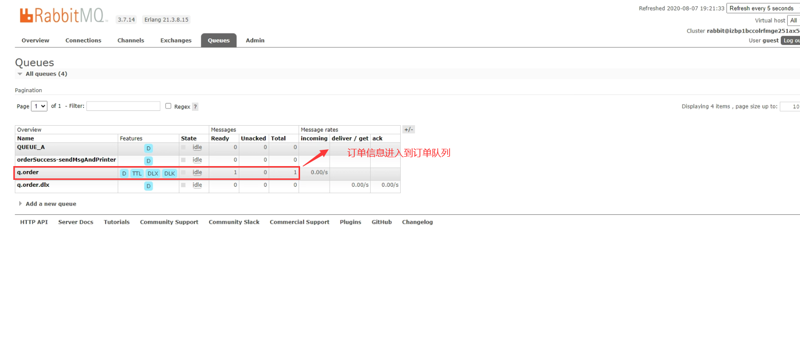 RabbitMQ实现下单超时自动取消支付_以微服的形式 使用 rabbitmq 死信队列处理用户订单超时未支付自动取消订单功能-CSDN博客