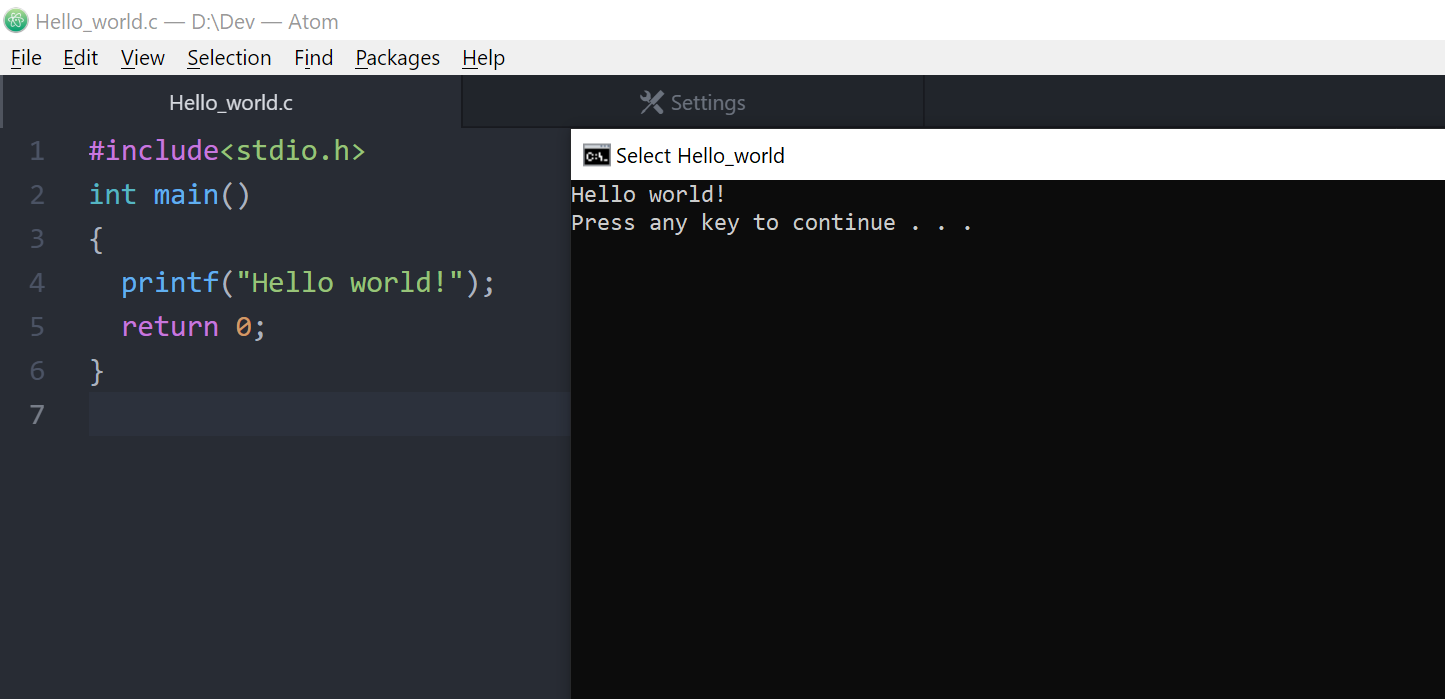 使用Atom运行python、C或C++程序_atom运行c++程序-CSDN博客