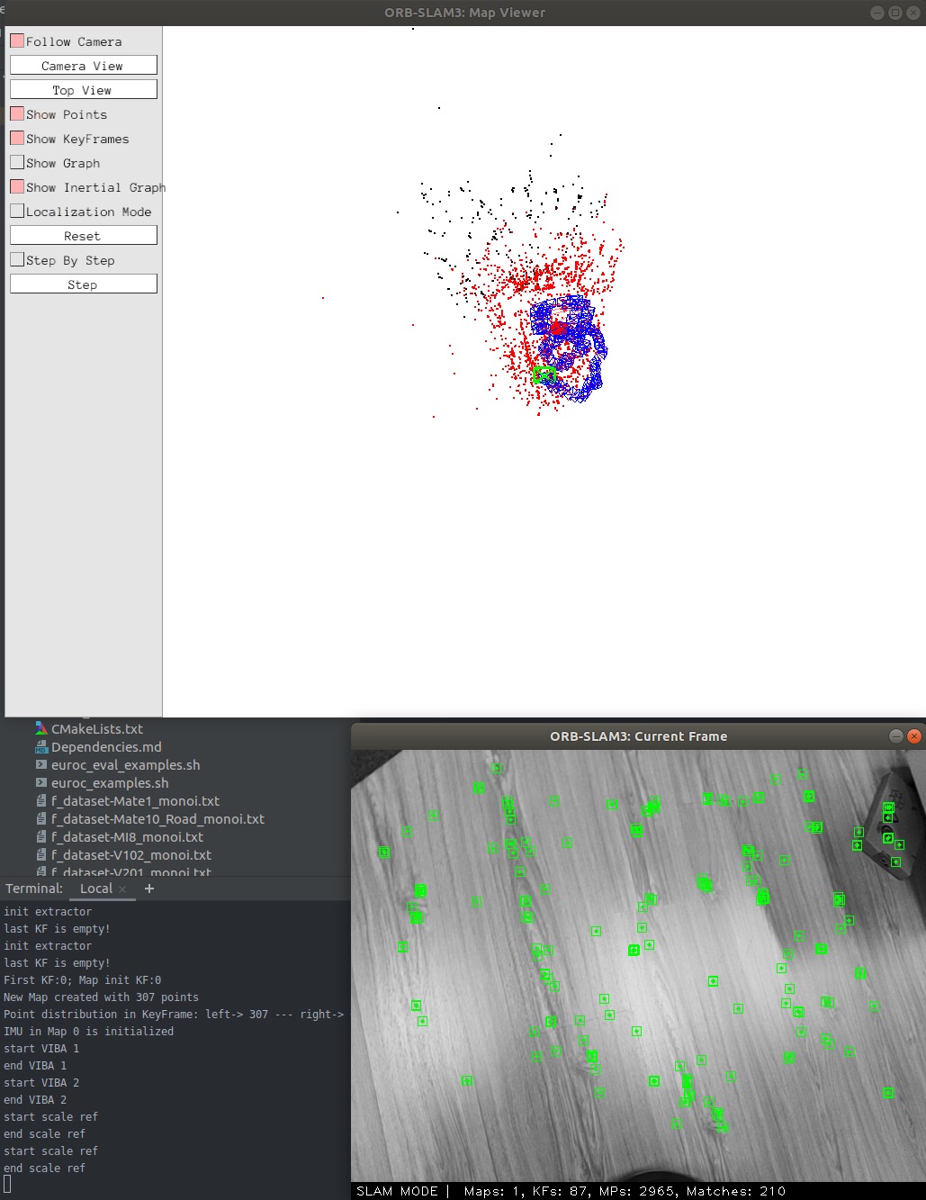 ORB-SLAM3实测与解读_orbslam3-CSDN博客
