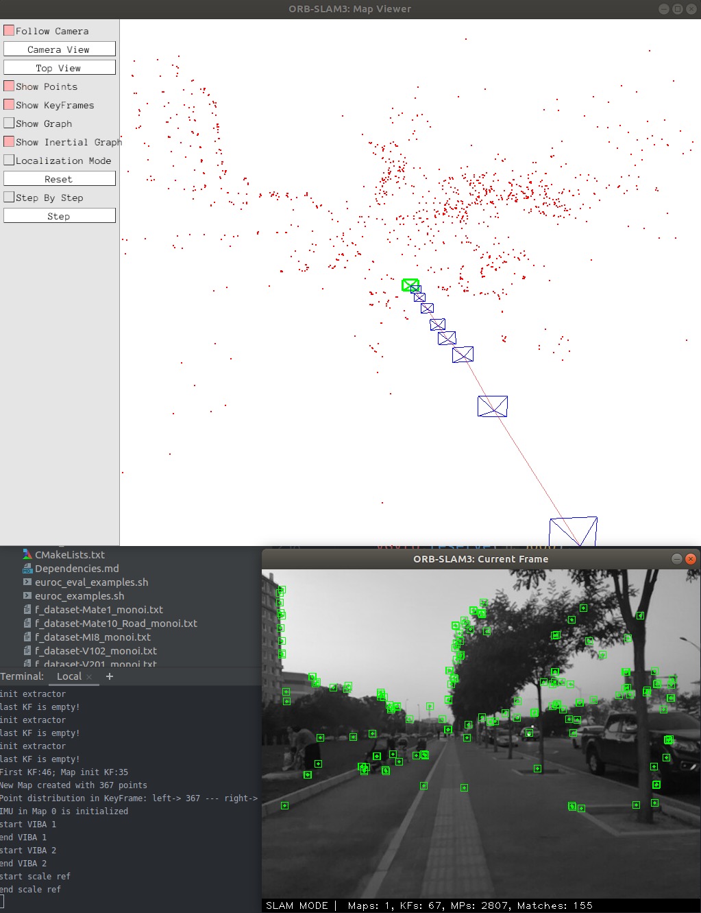 ORB-SLAM3实测与解读_orbslam3-CSDN博客