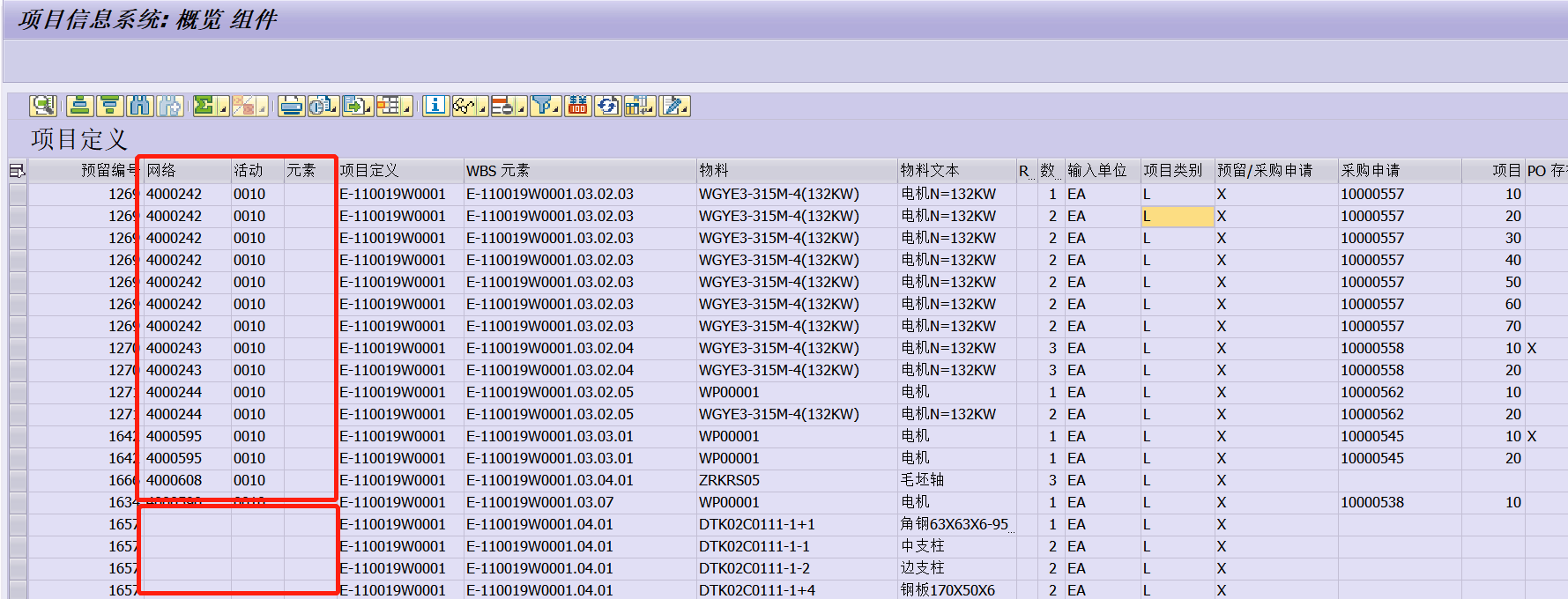 SAP项目采购申请与预留，收货入库，项目领用or项目发货，及报表查看操作_sap预留和采购申请关联-CSDN博客