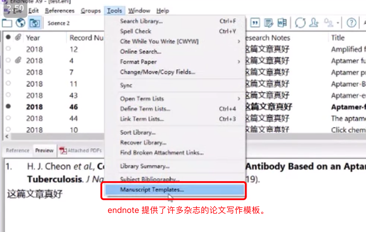 EndNoteX9 使用笔记_endnote 9笔记-CSDN博客