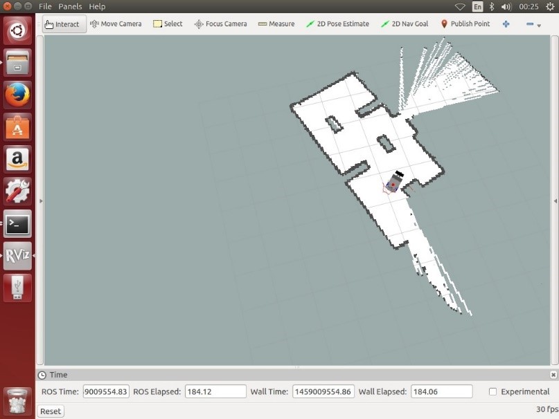 基于ROS的slam 地图构建与navigation 自主导航_slam得到实时二维栅栏地图怎么导航-CSDN博客