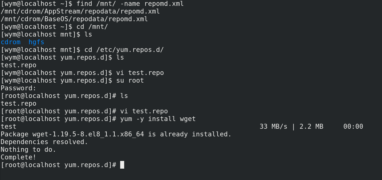 yum设置为本地源的时候报错_all mirrors were tried-CSDN博客