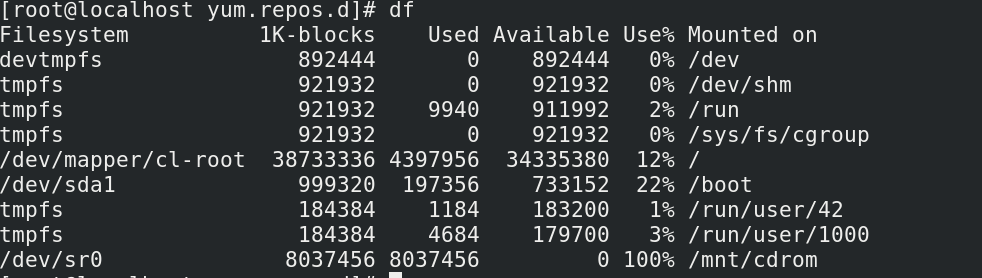yum设置为本地源的时候报错_all mirrors were tried-CSDN博客