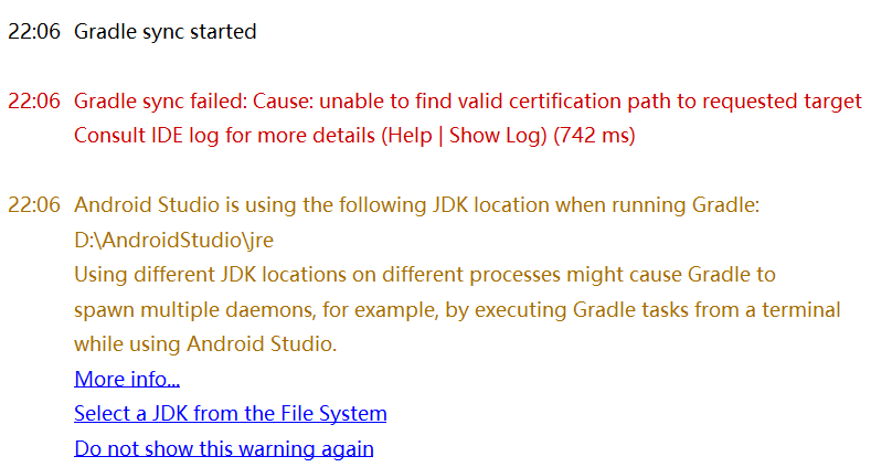 【干货】解决AndroidStudio报错Cause: unable to find valid certification path to requested target-CSDN博客