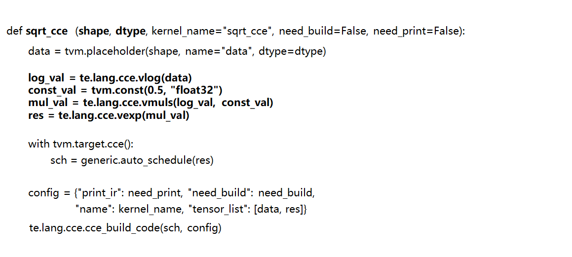 TBE实战算子开发—DSL方式_tbe sqrt st测试-CSDN博客