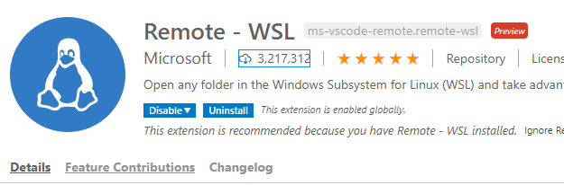 vscode 与 WSL 进行linux开发_vscode安装了remote-wsl插件后为什么左下角怎么变成绿色的图标-CSDN博客