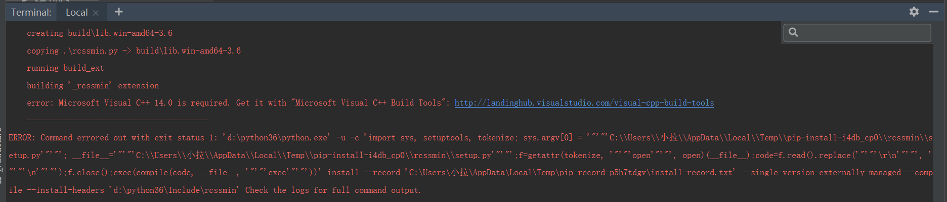win10安装visual studio C++ build tools 提示安装包丢失或毁坏_microsoft c++ build tools-CSDN博客