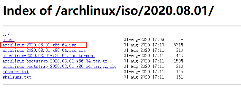 1. ArchLinux镜像文件下载_aarchlinuxarm iso镜像下载-CSDN博客