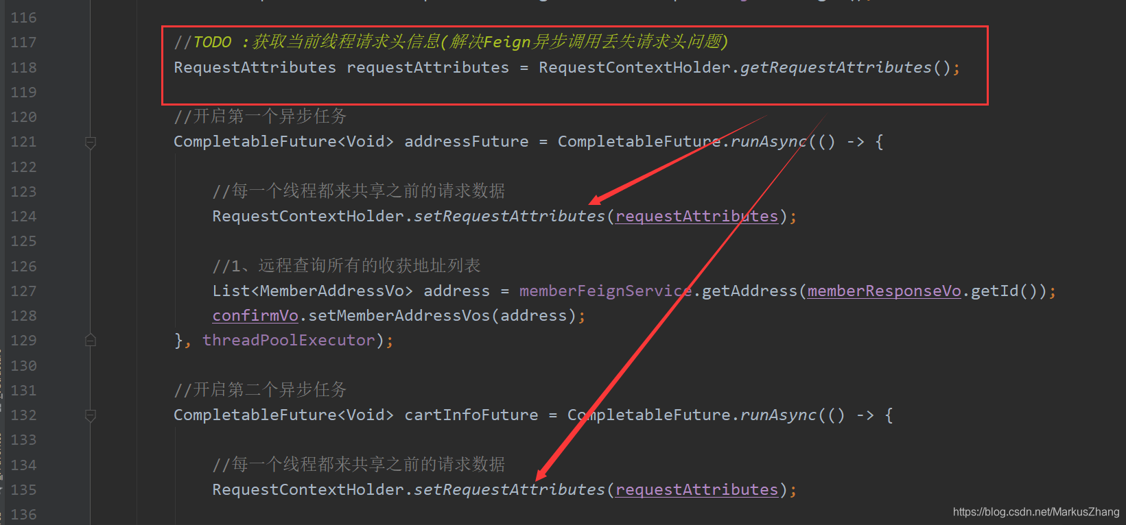 项目总结|feign远程调用和异步调用丢失请求头问题feign 调用异步 Token Csdn博客