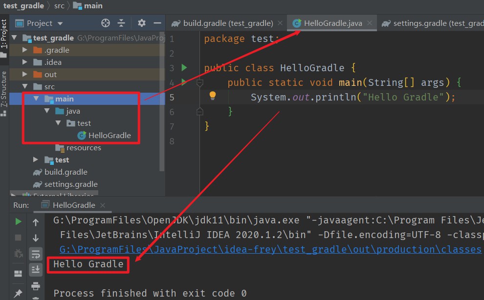 IDEA使用Gradle创建一个简单的java项目 & SpringBoot项目_javaee gradle-CSDN博客