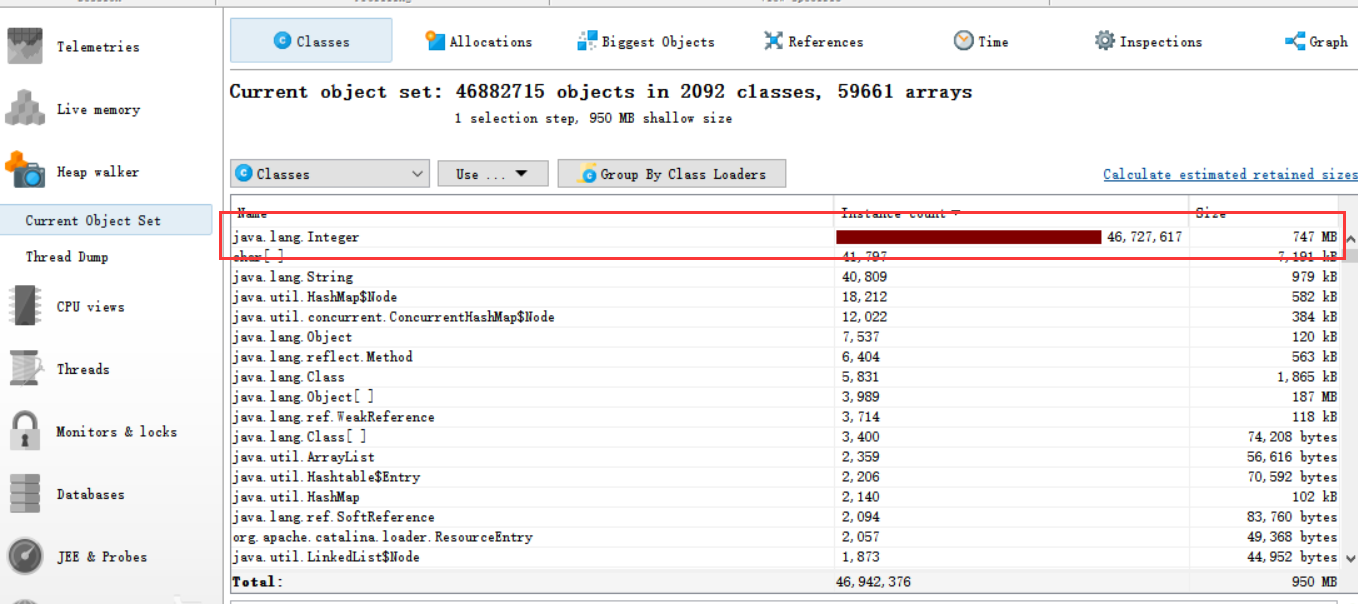 Jprofiler和javavisualvm分析heap Dump文件jprofiler查看heapdump老年代 Csdn博客 