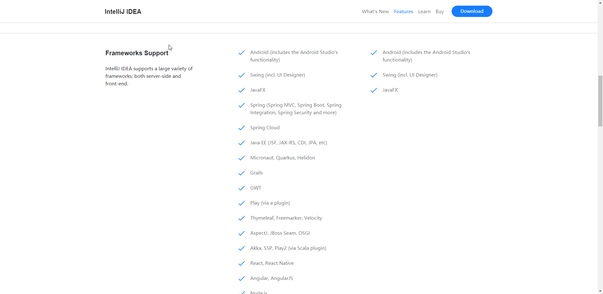IDEA中add framework support时缺少Spring,Java EE等框架支持_addframework support-CSDN博客