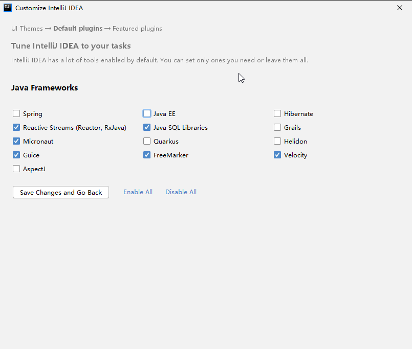 IDEA中add framework support时缺少Spring,Java EE等框架支持_addframework support-CSDN博客