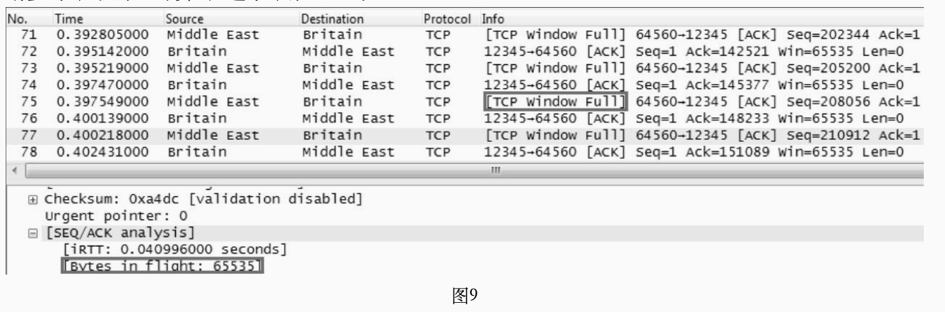报文分析笔记---常见wireshark报文标记_fragmented ip protocol-CSDN博客