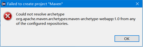 Eclipse解决创建Maven Project失败的问题_java 安装了maven之后 eclipe failed to create ...