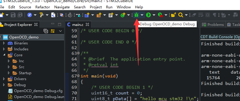 STM32CubeIDE 使用OpenOCD debug-CSDN博客