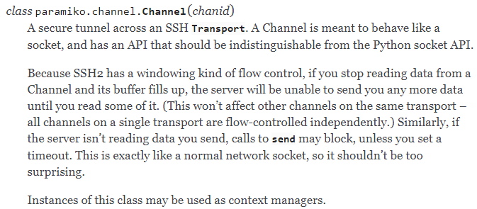 Paramiko使用注意问题_为什么cmd输入start shell 可以 paramiko连接不行-CSDN博客