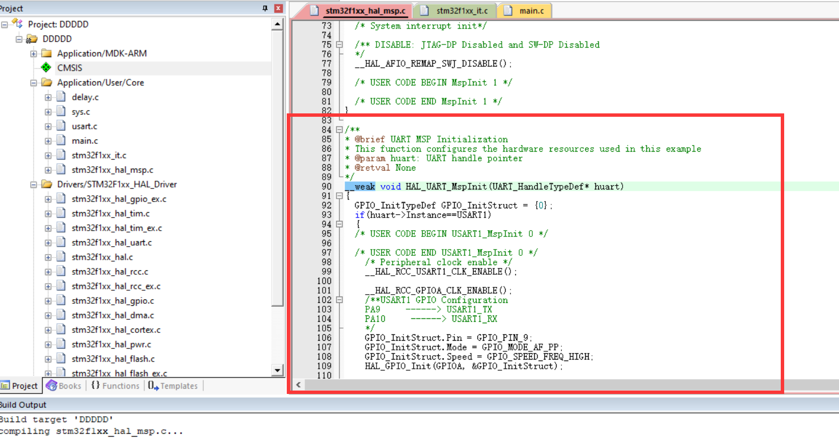 单片机 STM32F103C8T6 cubeMX HAL库 从环境到开发 正点原子工程移植 freeRTOS_正点原子f103c8t6如何使用zet6的hal库代码-CSDN博客