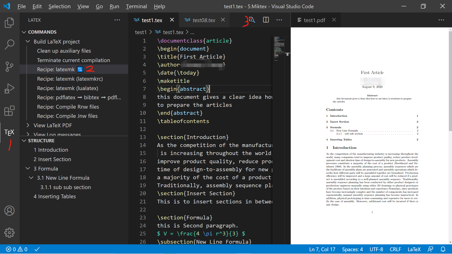 VScode+Miktex配置的本质理解_vscode miktex-CSDN博客