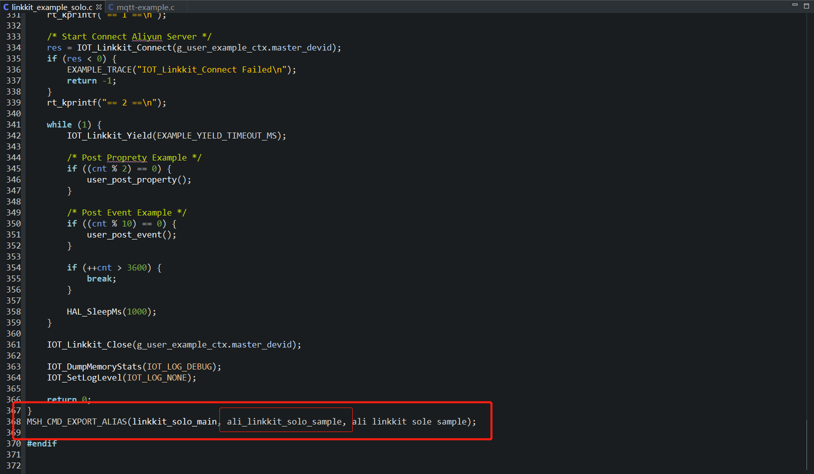 RT-Thread 之 RT-Thread + WIZnet + W5500 + MQTT + ali-iotkit-v3.0.1 完成以太网Socket通信MQTT协议主题订阅发布 ...