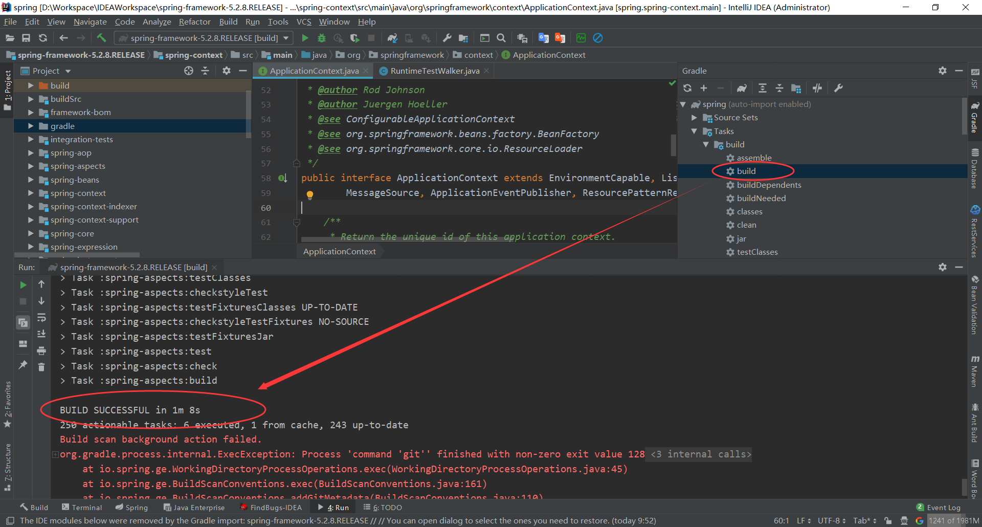 【Spring源码分析】1、IDEA导入spring-framework-5.2.8.RELEASE源码构建本地阅读环境_spring5.2.8-CSDN博客