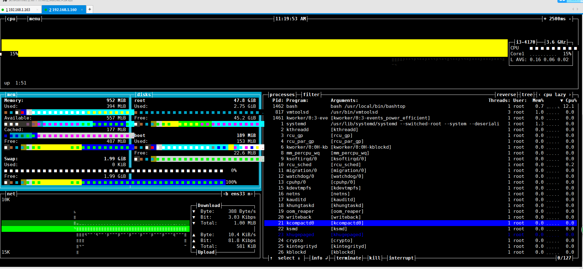 Bashtop – Linux的资源监视工具（亲测）-CSDN博客