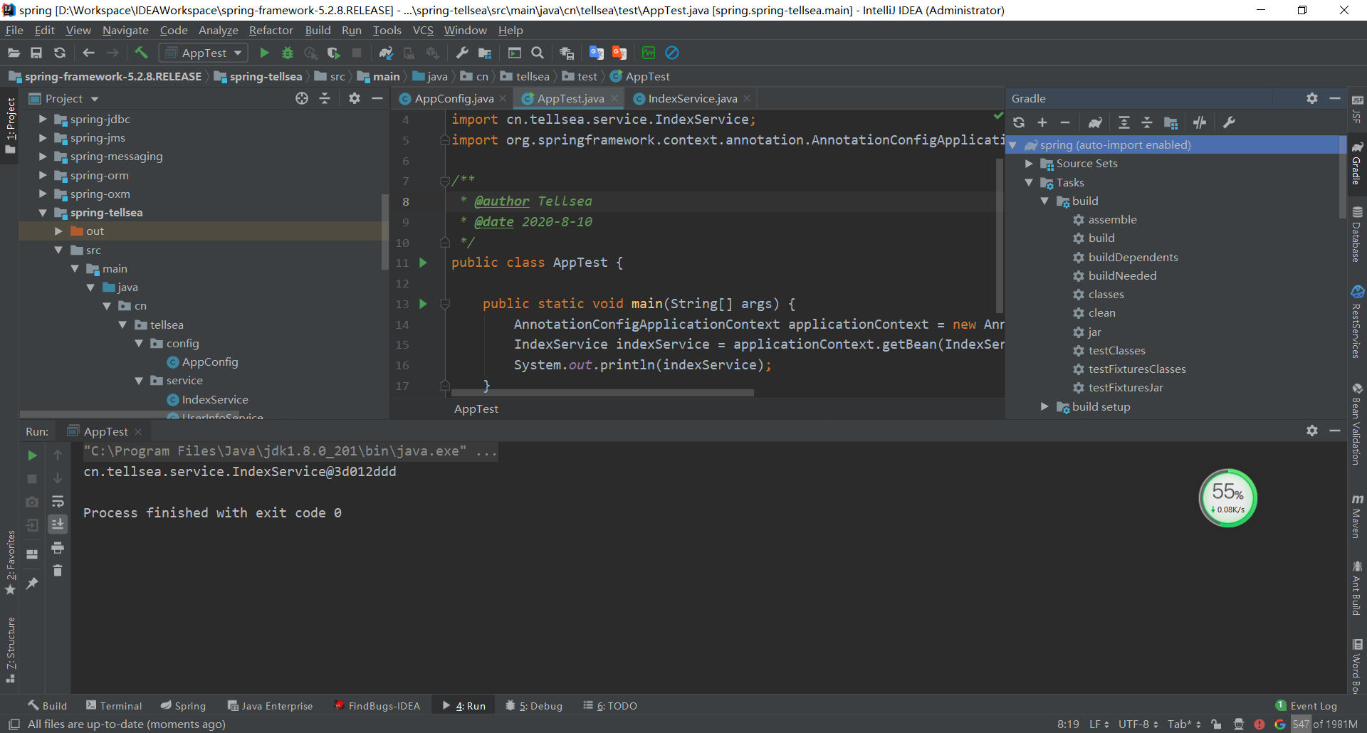 【Spring源码分析】1、IDEA导入spring-framework-5.2.8.RELEASE源码构建本地阅读环境_spring5.2.8-CSDN博客