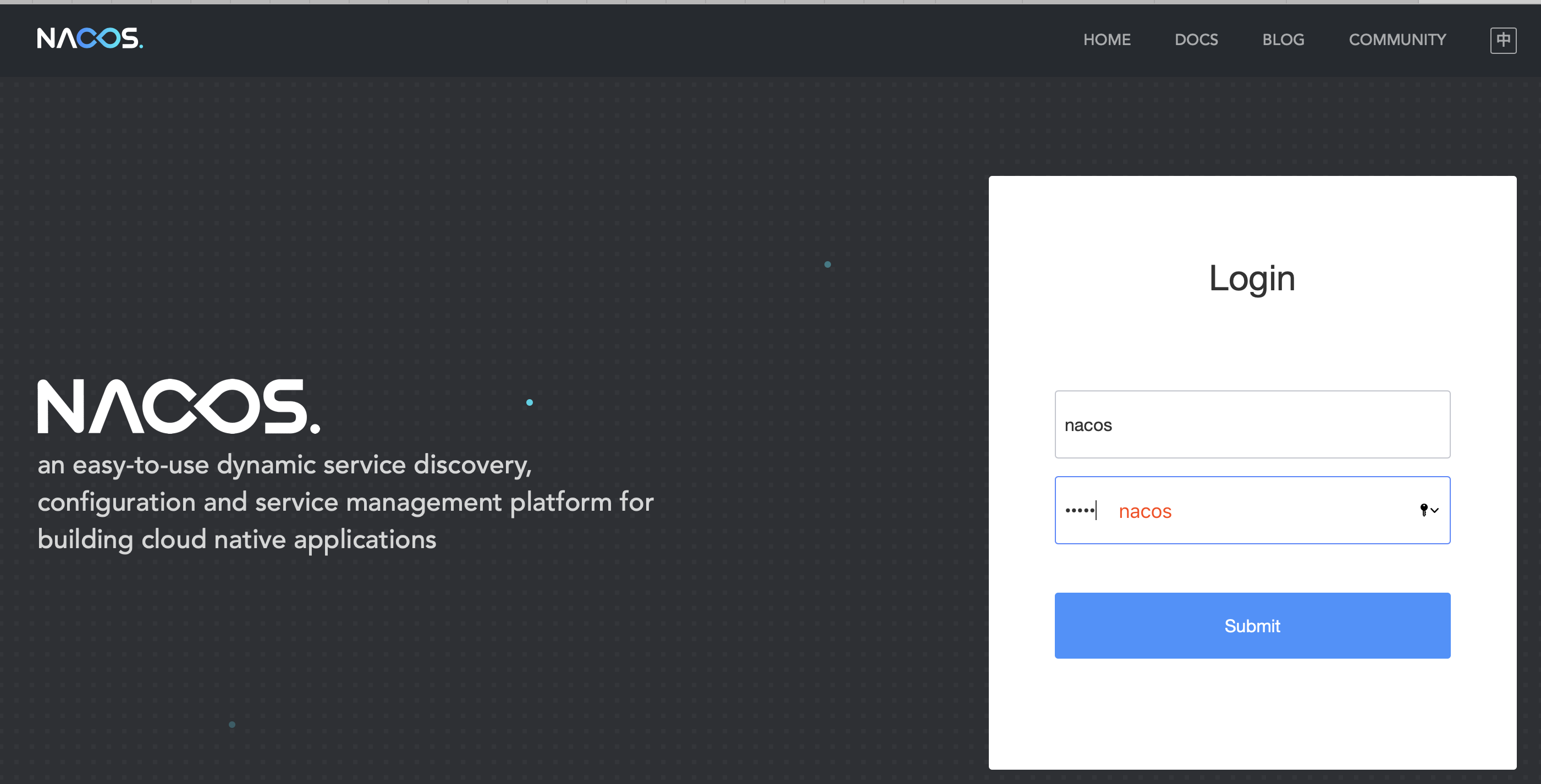 在docker中搭建nacos，以及配置nacos数据存储的数据库_docer编辑nacos-CSDN博客