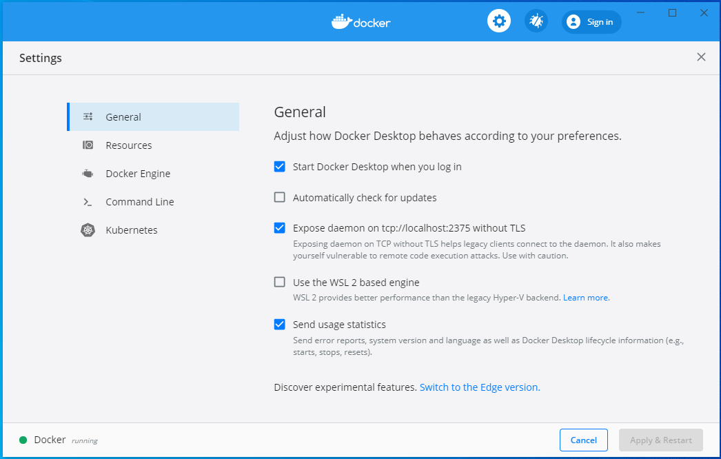 看看Docker Desktop WSL2 backend_docker desktop backend-CSDN博客