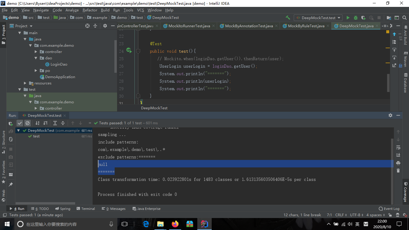 单元测试框架——Mockito_org.mockito.junit.mockitojunitrunner-CSDN博客