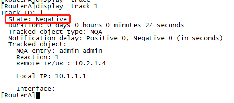 华三Track+NQA+静态路由配置实例_track nqa-CSDN博客